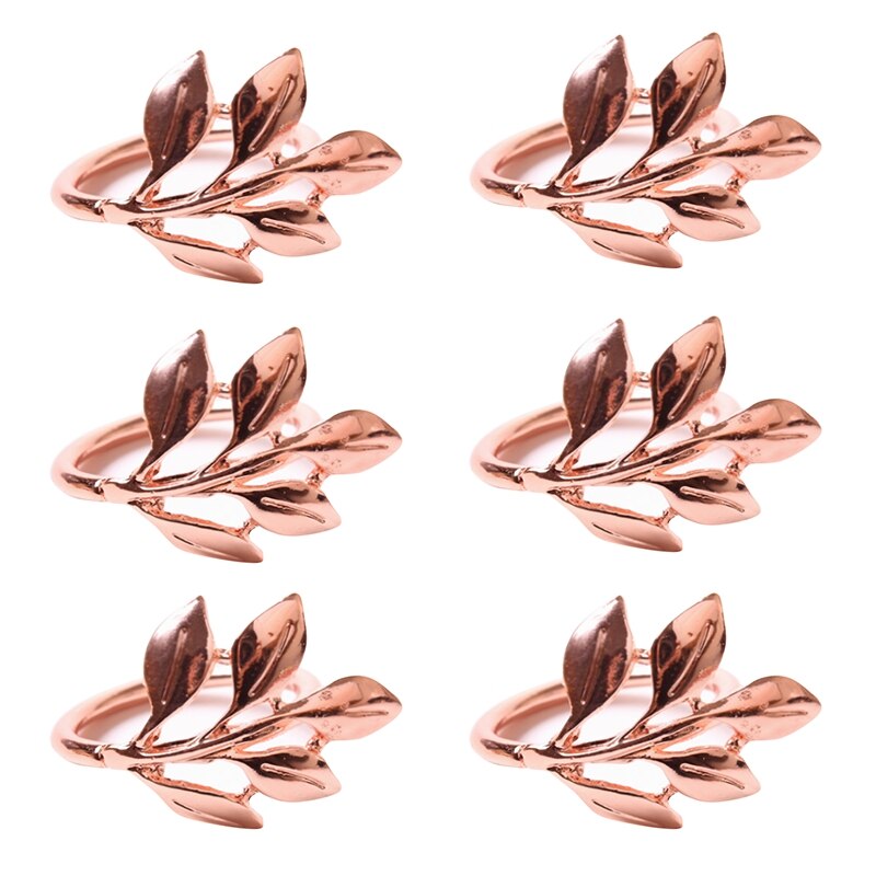 Valentijnsdag 6 Pc Fall Bladeren Servetringen Meta... – Grandado