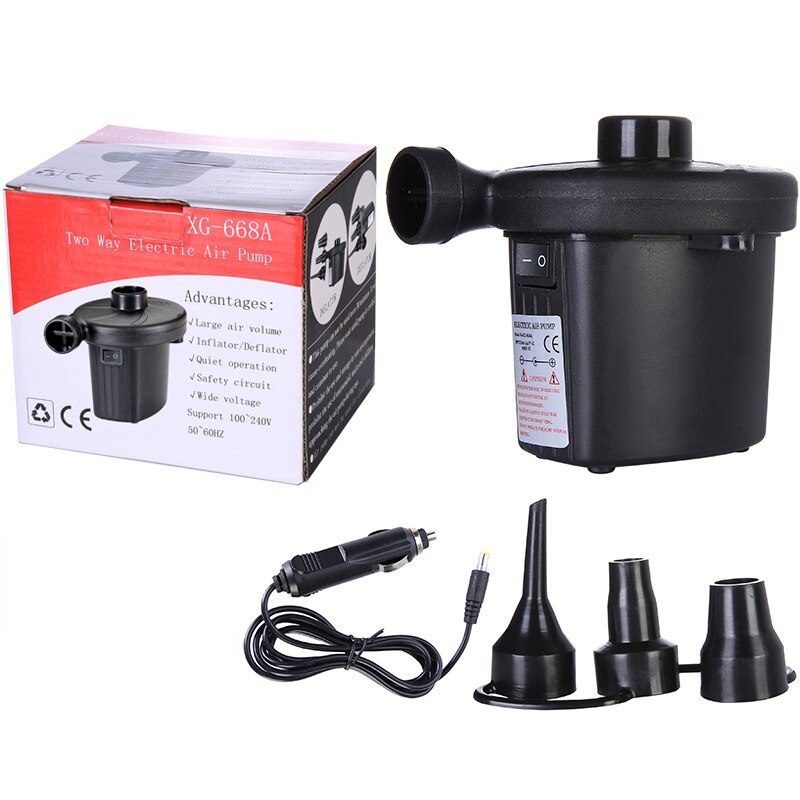 12V Electric Air Pump Potable Inflatable Pump Comp... – Vicedeal