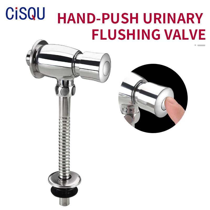 Copper Urinal Flush Valve, Hand-Push Urinal Flush ... – Grandado