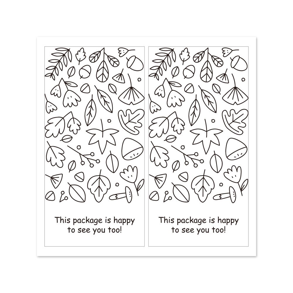 50-Pack This Package Is Happy To See You Too Seal ... – Grandado