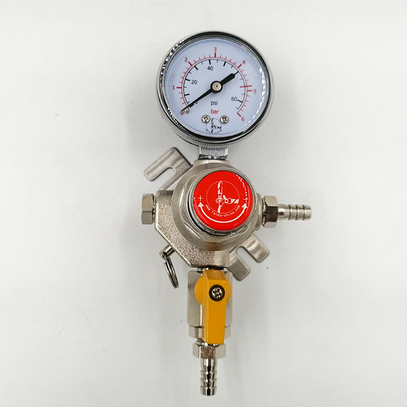 Beer CO2 Regulator With Gas Connector Metal for Ho... – Vicedeal