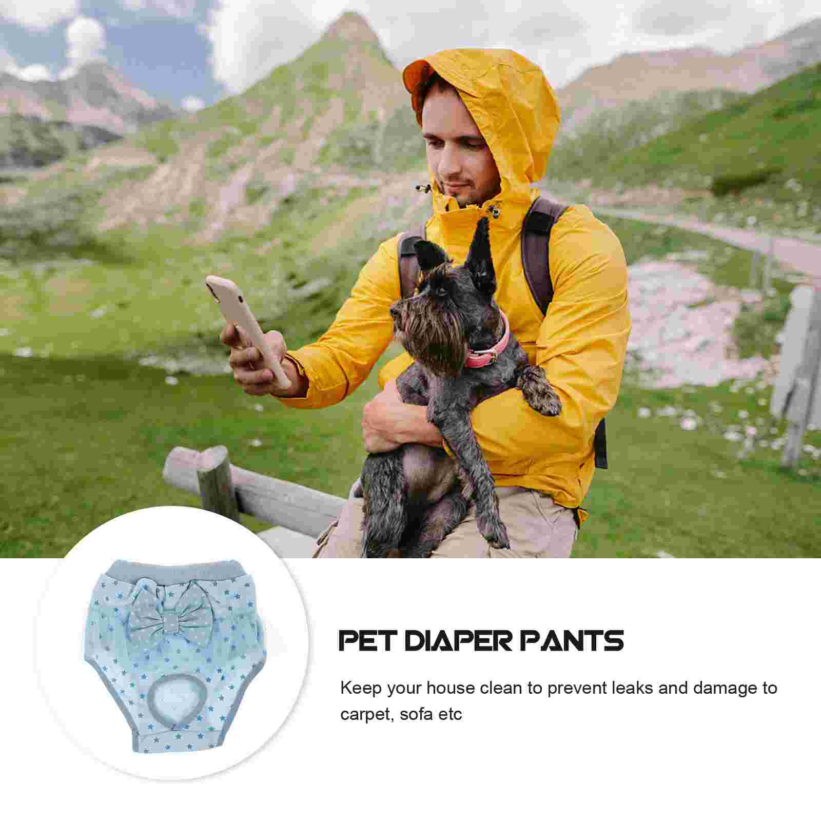 Hond Fysiologische Menstruatie Ademend Luier Hond ... – Vicedeal