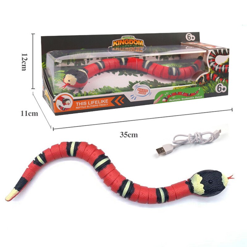 Rechargeable Remote Control Snake Prank Toys Infra... – Grandado