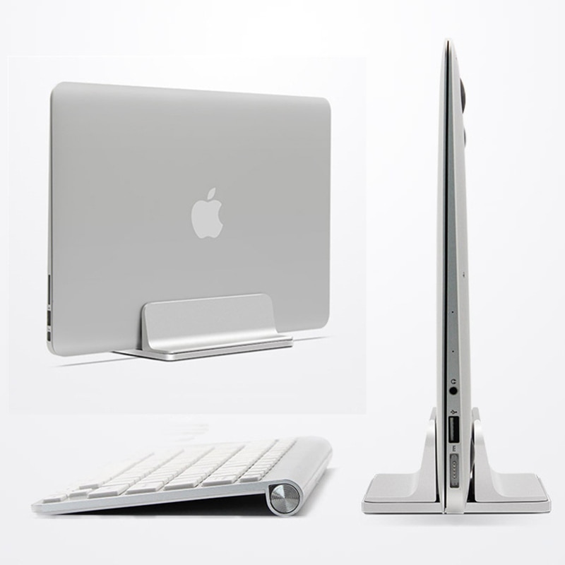 Adjustable Aluminum Vertical Laptop Stand for Macb... – Grandado