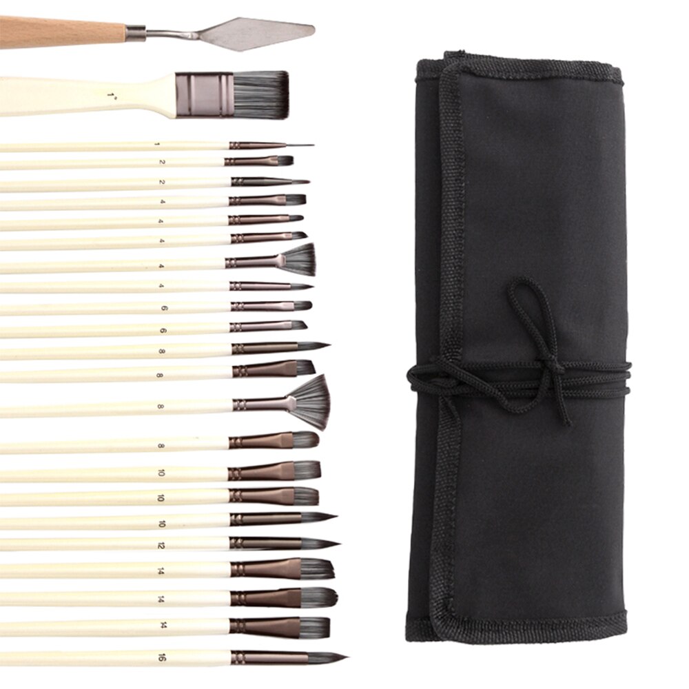 23/38Pcs Kunstenaar Penselen Set Professionele Pen... – Grandado