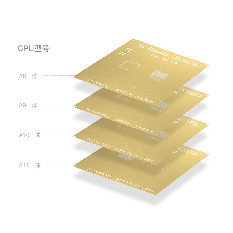 QIANLI 3D Gold Golden Power wifi NAND baseband IC/... – Vicedeal