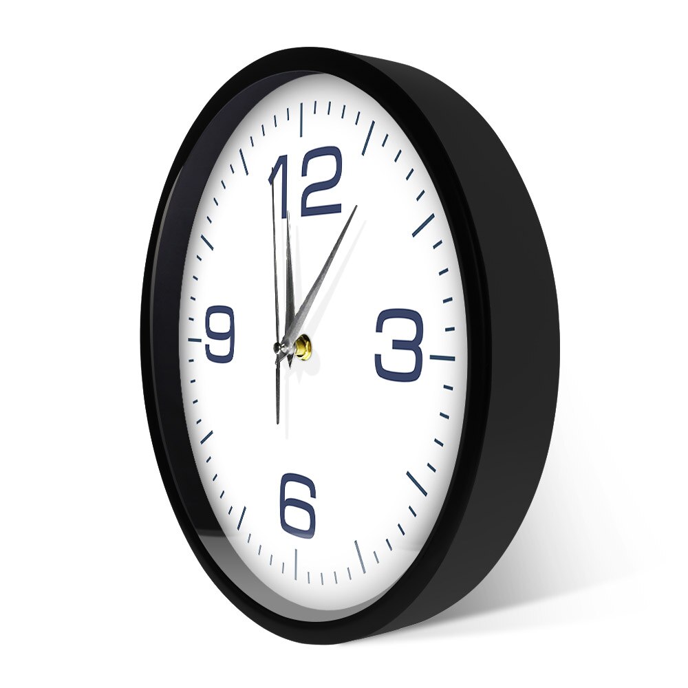 Nordic Simple Wall Clock Silent Swept Clock Watch ... – Vicedeal