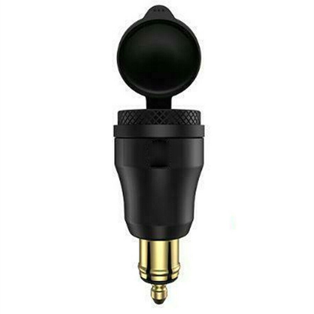 Voor Bmw Din Socket Aluminium Zwart Led Usb & Type... – Vicedeal