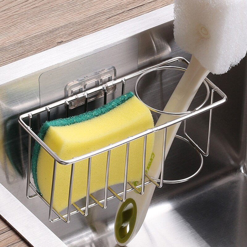 Household Stainless Steel Drain Rack Leaking Sink ... – Vicedeal