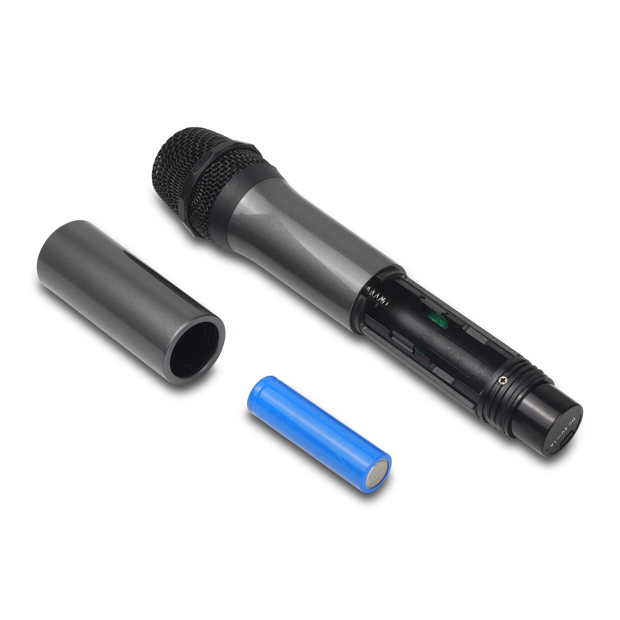 Wireless Microphone 2 Channels UHF Fixed Frequency... – Grandado