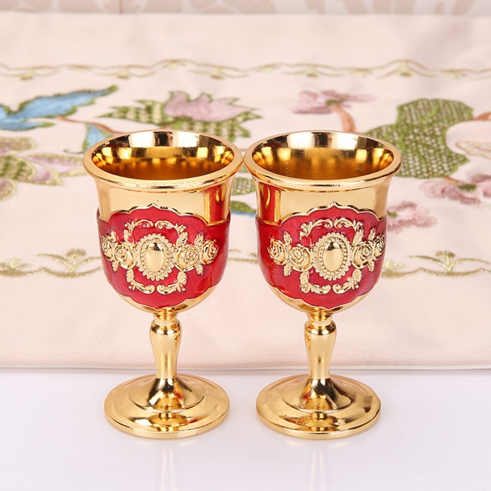 30ML Retro Alloy Wine Cup Small Beverage Wine Cup ... – Vicedeal