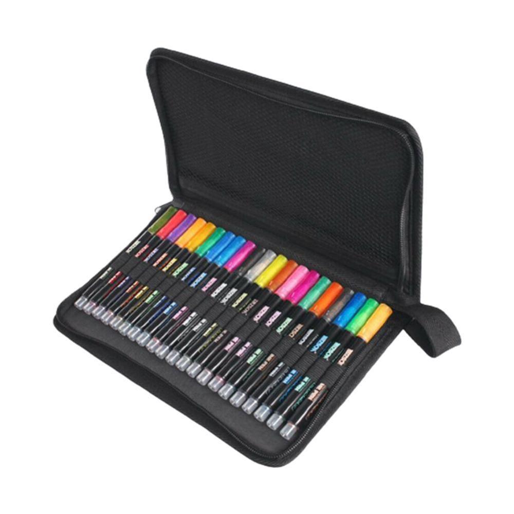 21pcs Markers Double Line Pen Set Metallic Color H... – Grandado