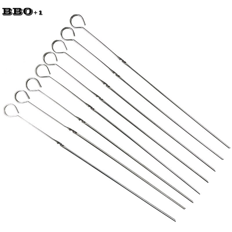 Stainless Steel kebab Skewers Metal BBQ Skewer Gri... – Grandado