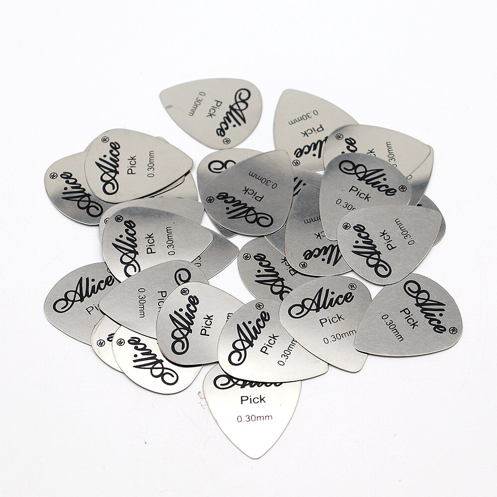 50/100pcs Guitar Metal Picks Alice Guitar Picks fo... – Grandado