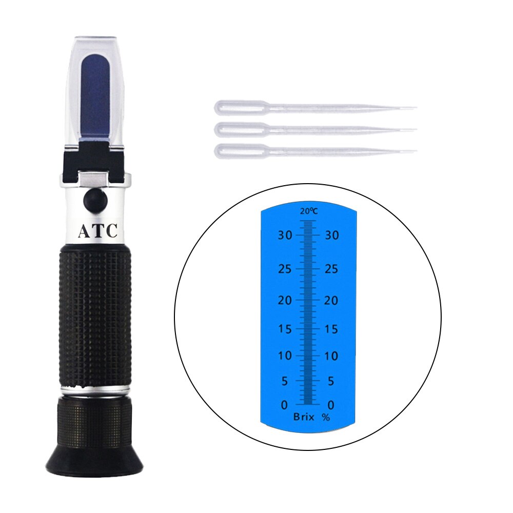 Portable Sugar Brix Refractometer Hand Held Optica... – Grandado
