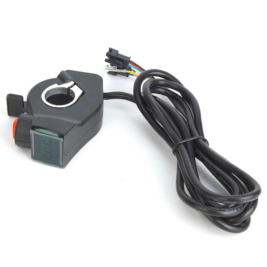 E-Bike Thumb Throttle E-Bike Thumb Throttle LCD Di... – Grandado