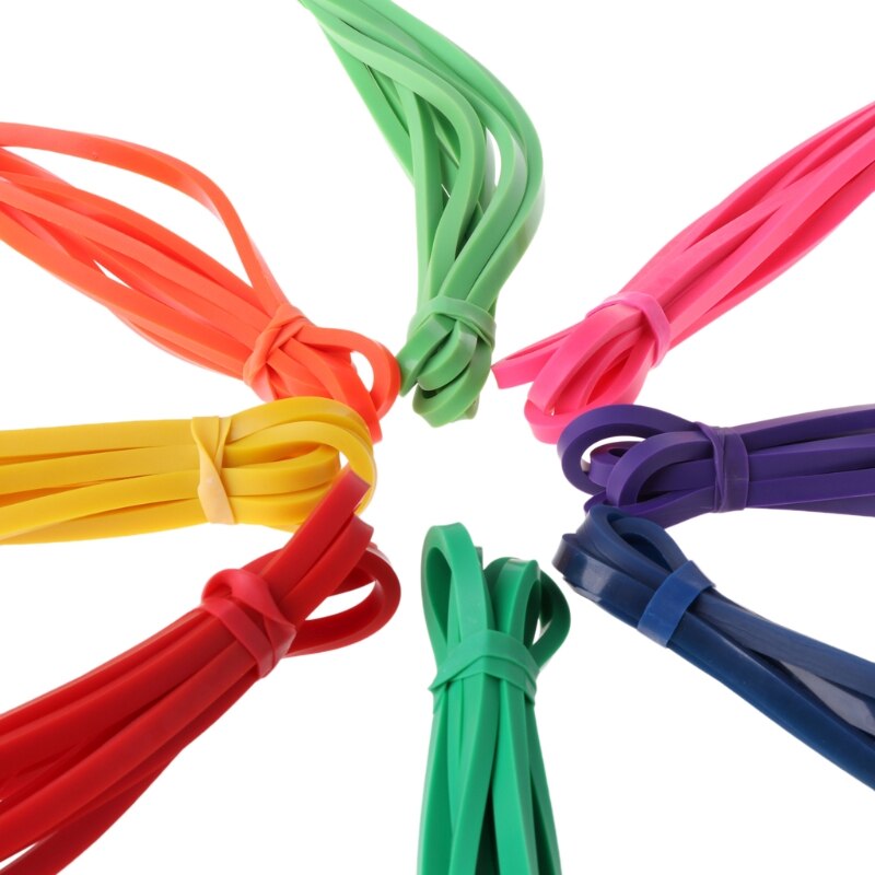 Rubber Elastic Fitness Resistance Bands Gym Exerci... – Grandado