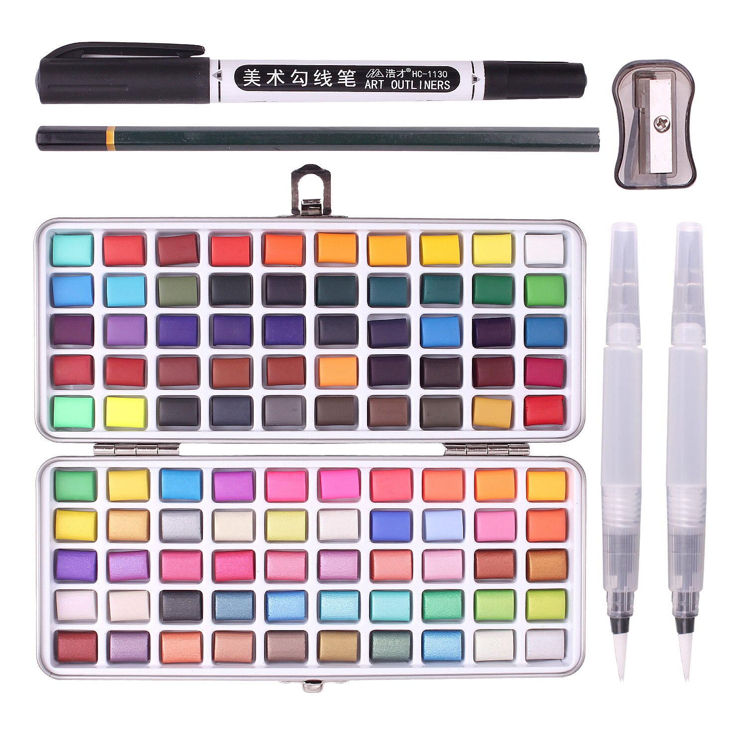 Aquarel Verf Set Professionele Effen Aquarel Verf ... – Vicedeal