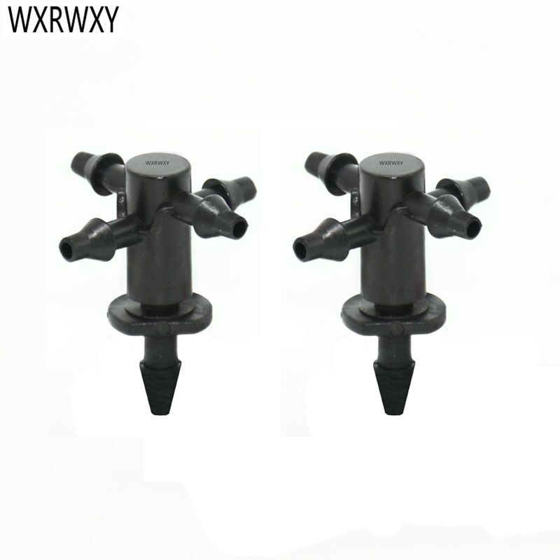 1/8 inch Pijl druppelaar 4 way cross Connector dri... – Grandado