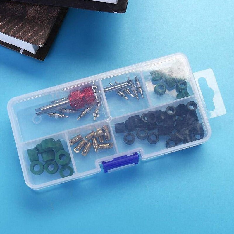 71 pcs/Set A/C Rubber Gasket AC Valve Core Remover... – Grandado