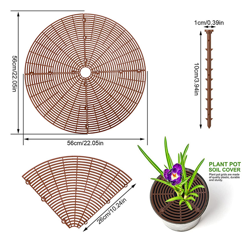 Plant Pot Bodem Guard Met Nagels 11 "Afneemba... – Vicedeal