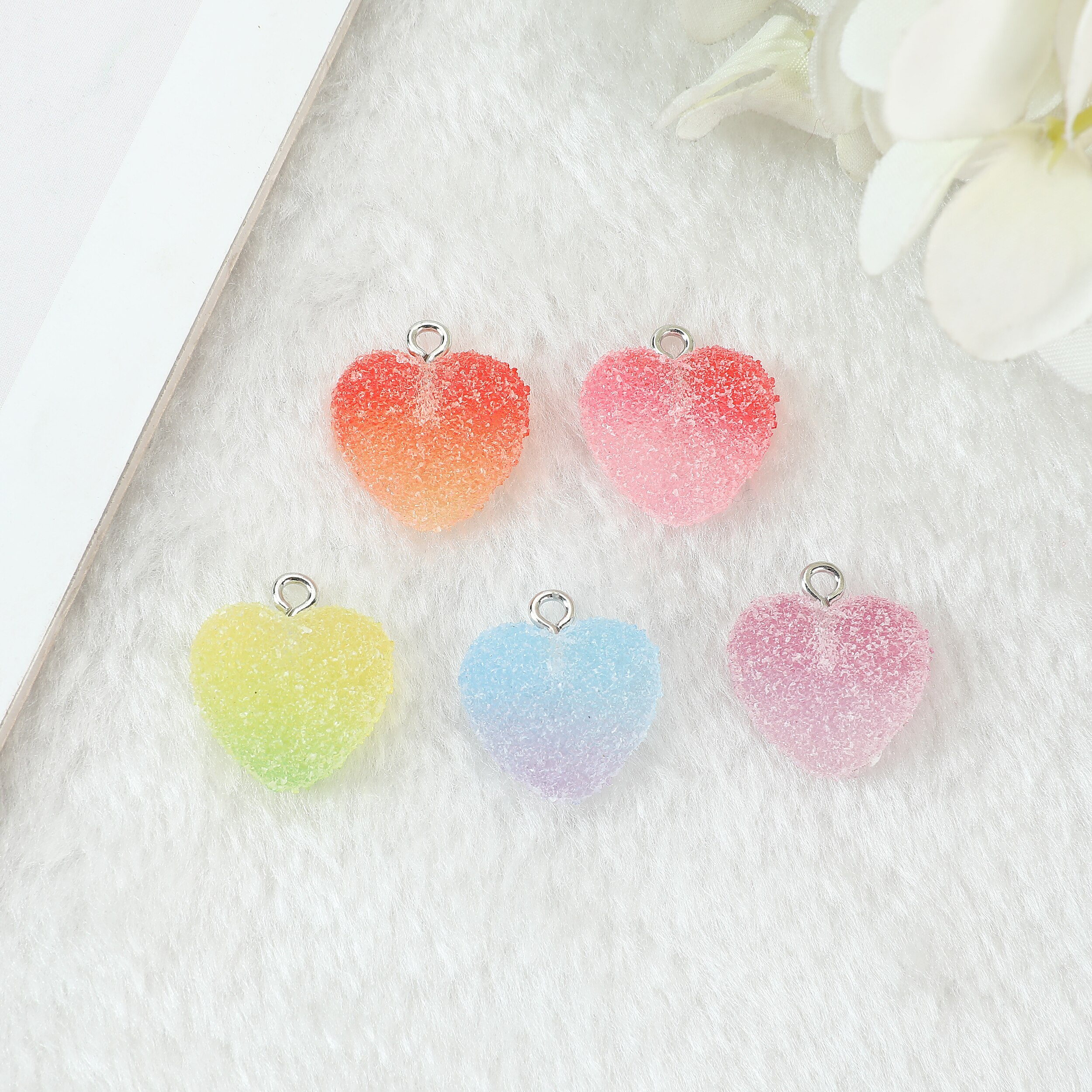 20Pcs Hart Candy Charms Creatieve Plaksteen Hars H... – Grandado