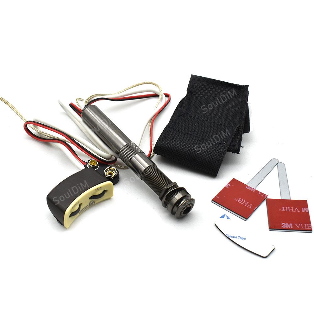 Soundhole Guitar Pickup Zinc Alloy A-202 Microphon... – Grandado