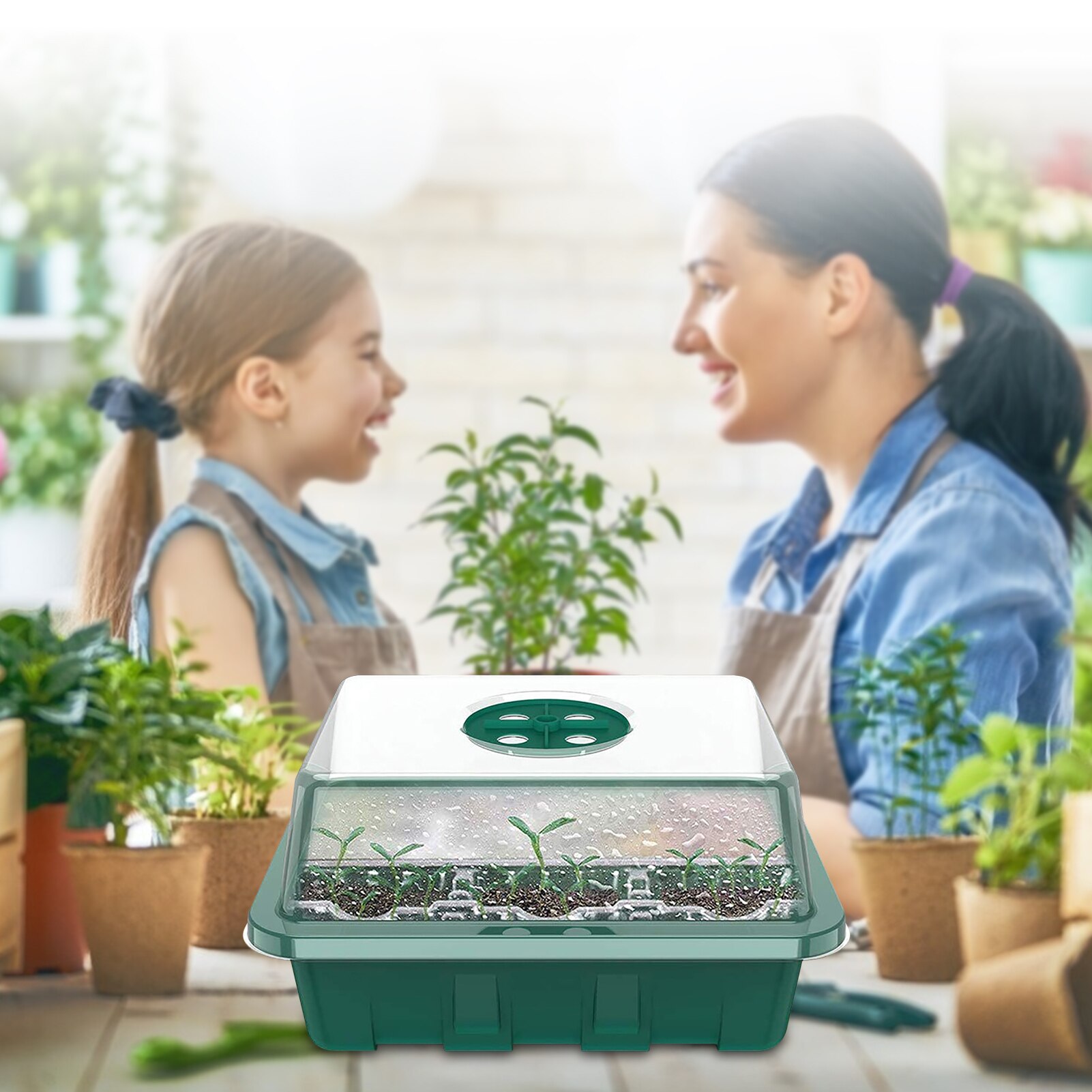 Seed Starter Kit Plant Propagator Tray Set Germina... – Vicedeal