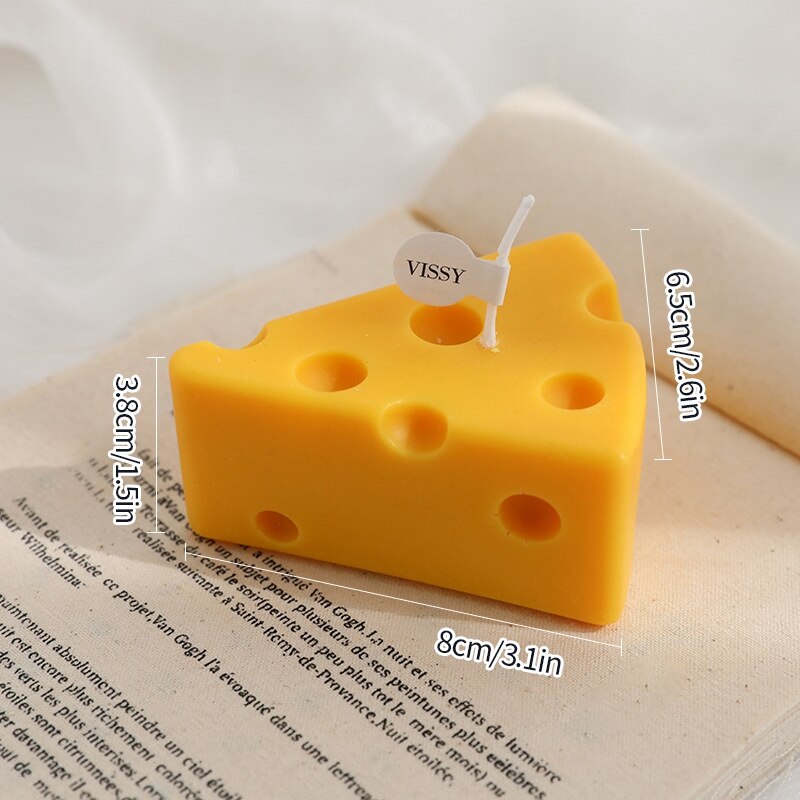 Cheese Shaped Candle Wax Aromatherapy Handmade Sce... – Vicedeal