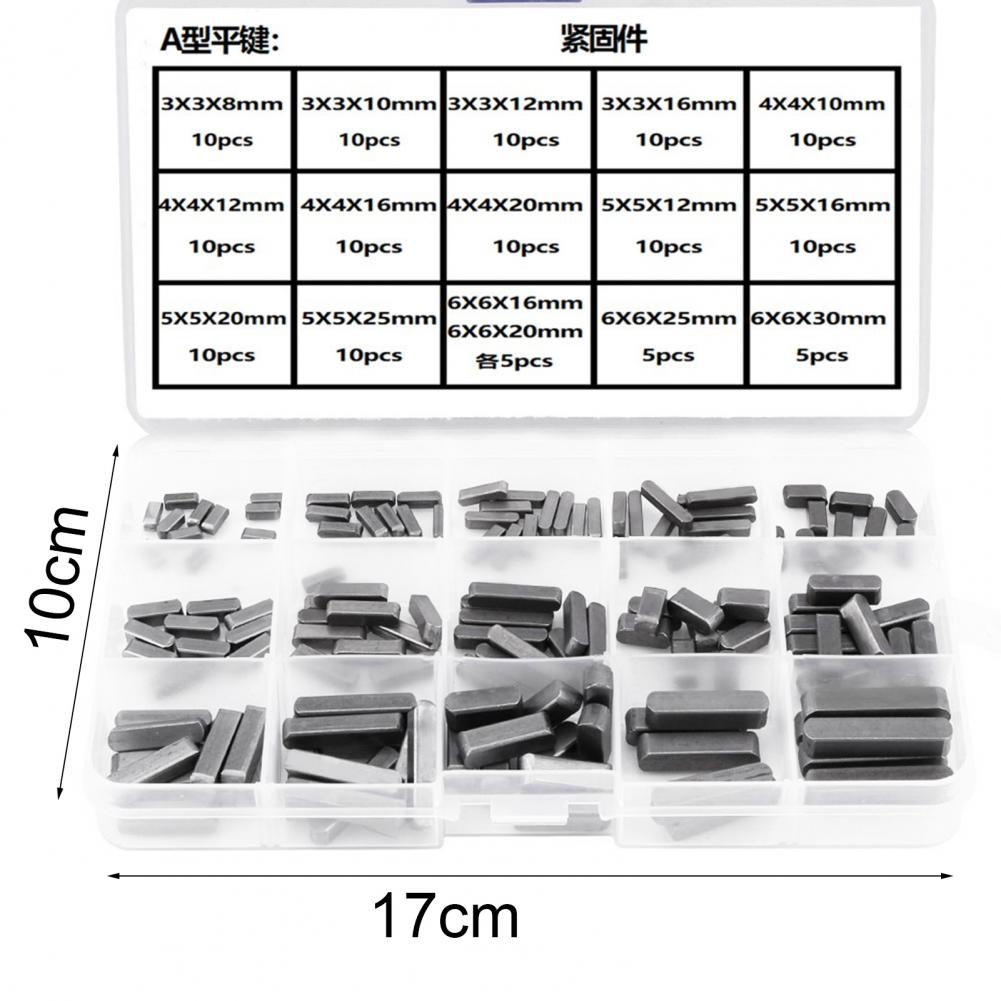 140Pcs A-type Parallel Keys Round-ended Anti-rust ... – Grandado