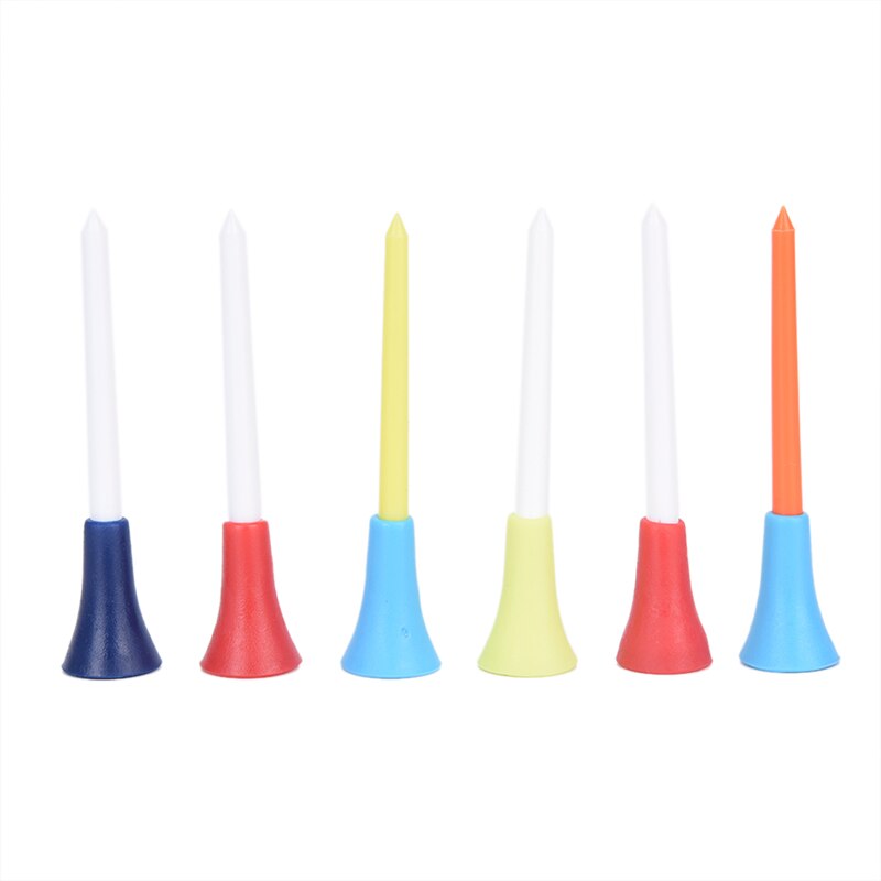 30PC 83mm Multi Kleur Plastic Golf Tees Duurzaam R... – Vicedeal