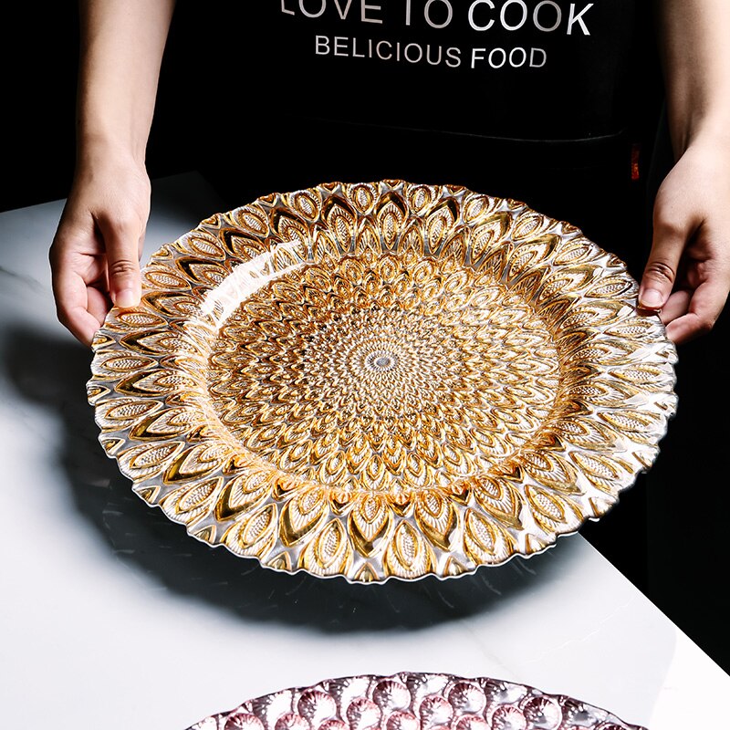 Christmas Food Luxury Plate Set Dinning Dessert Mo... – Grandado