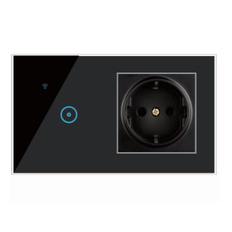Wifi Touch Switch With EU Standard Socket Smart li... – Vicedeal
