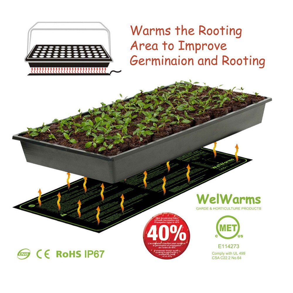 20x10'' Seedling Heat Mat Plant Seed Germination P... – Vicedeal