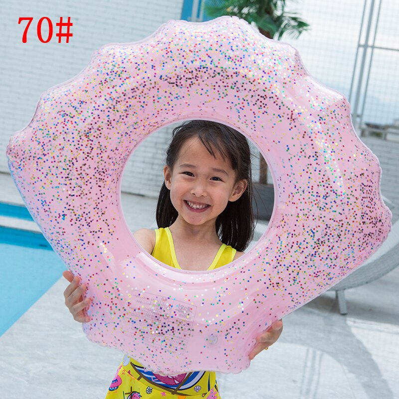 Sainteve 1pc Inflatable Swimming Ring Shell Style ... – Grandado