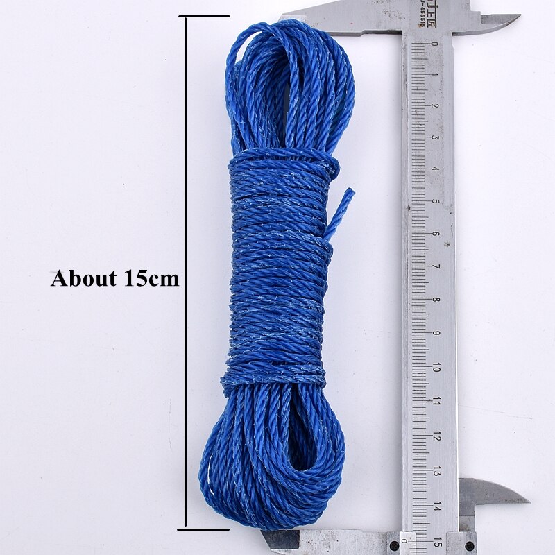 10m/Roll Plastic Rope Home Clothesline Rope Rainpr... – Grandado