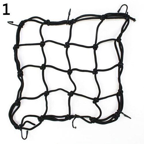 Motorcycle 6 Hook Mesh Bag Strings Sundries Square... – Grandado