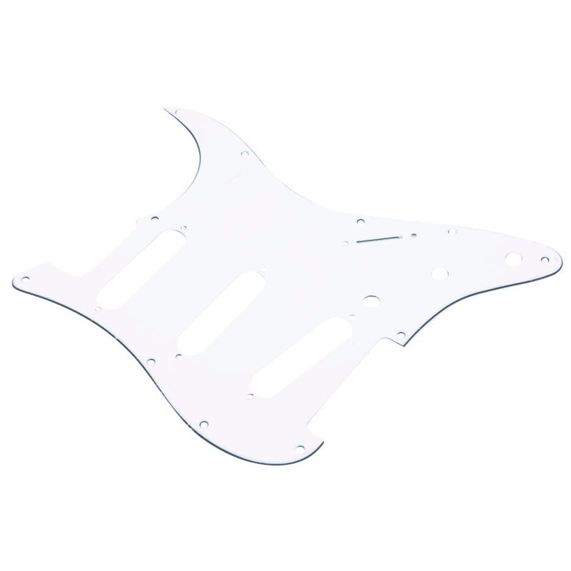 White Tortoise Shell Pickguard 3 Ply Scratch Plate... – Grandado