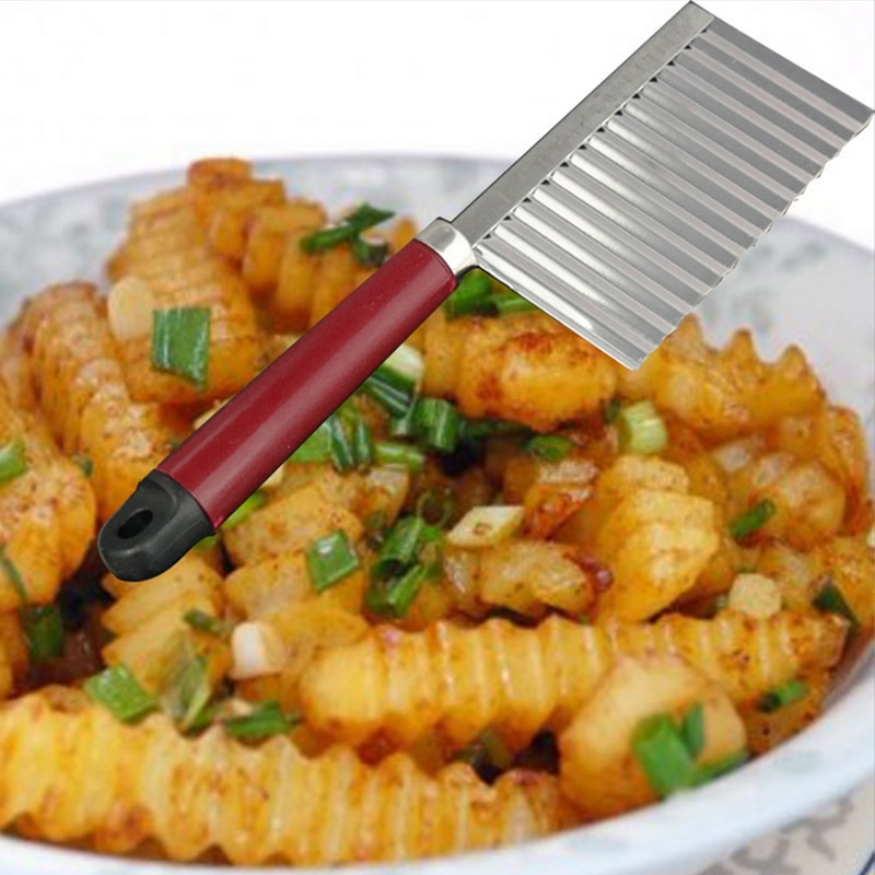 Stainless Steel Vegetable Carrot Wavy Cutter Slice... – Grandado