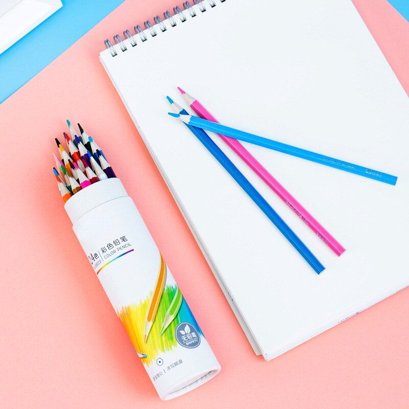 24/36/48 Hexagonal Colored Pencils Smooth Texture ... – Grandado