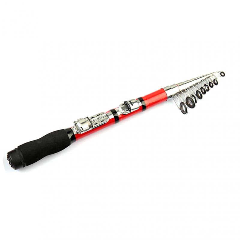 2.1m Telescopic Fishing Rod 3 Colors Carbon Fiber ... – Grandado