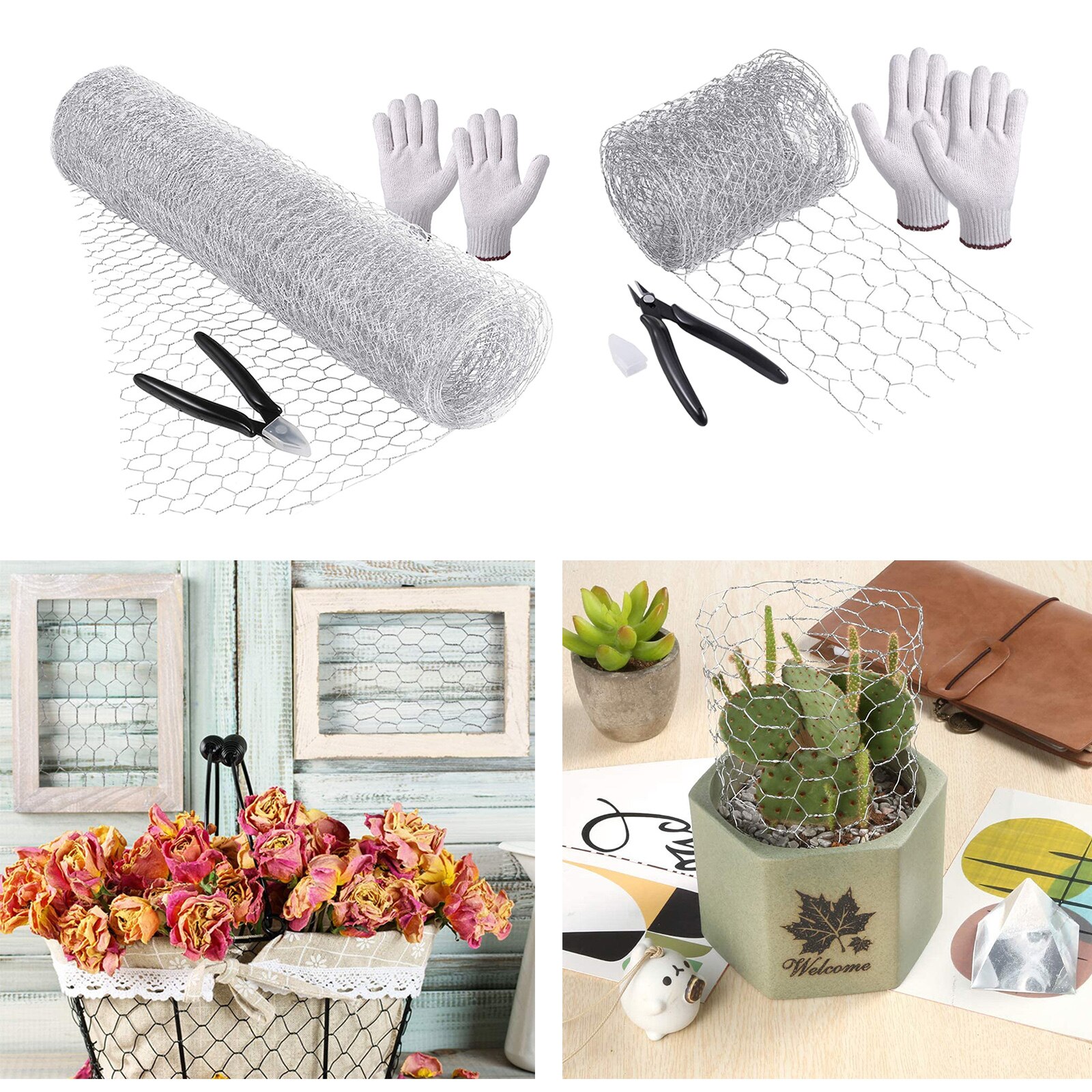 Galvanized Poultry Mesh Fencing Chicken Wire Net R... – Grandado