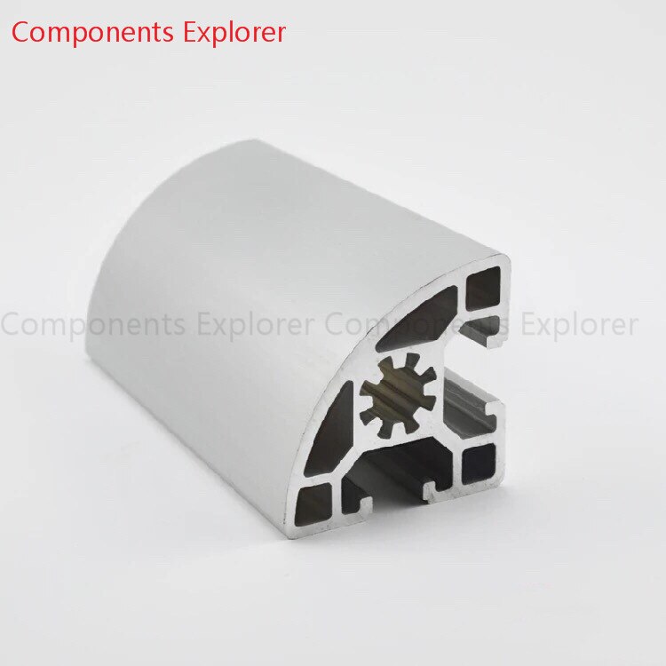 Arbitrary Cutting 1000mm 4545 Arc Aluminum Extrusi... – Grandado