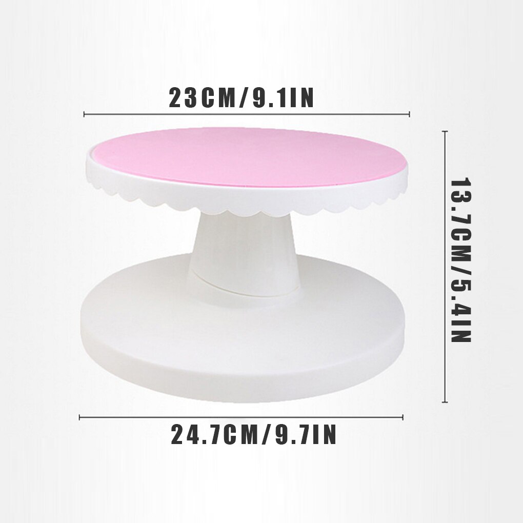Cake Swivel Plate Anti-slip Cake Turntable 360 Deg... – Grandado