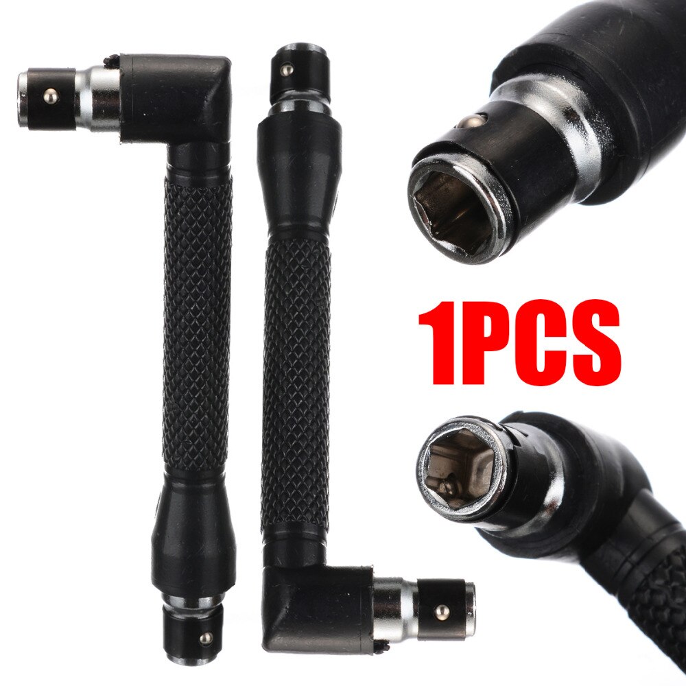 Black 1/4" L-shaped Hex Screwdriver 90 Degree Dual... – Vicedeal