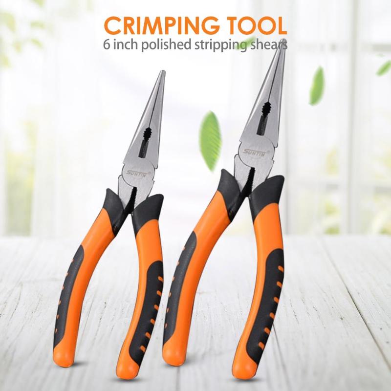 Long Nose Pliers Needle Pliers Electrical Wire Str... – Grandado