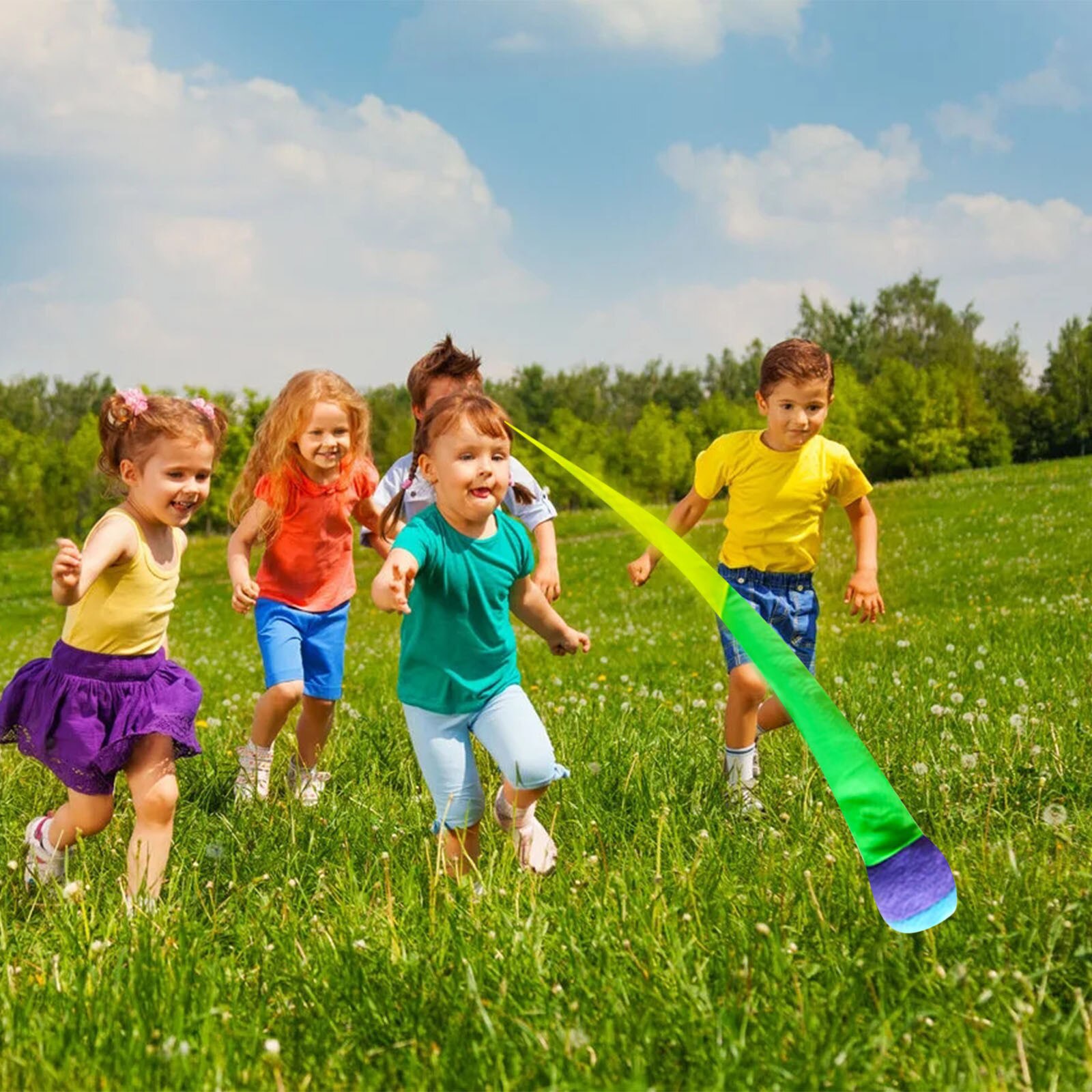 Hand Throwing Ribbon Rainbow Ball Sandbags Bag Chi... – Grandado