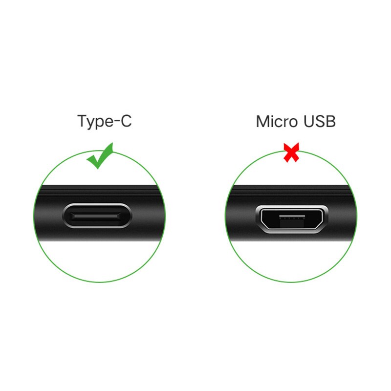 QQQRGB 12cm Short Type-c Cable Gold Plated 2A Fast... – Grandado