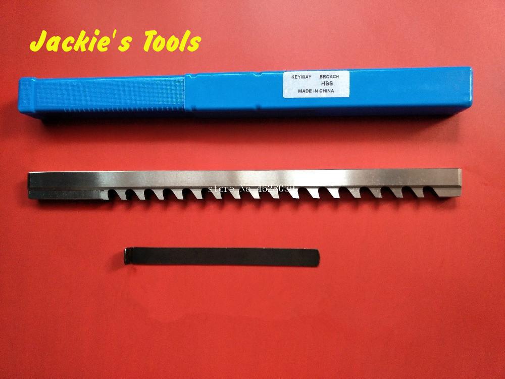 HSS Keyway Broach 3/32 B Push-Type Inch Size Broac... – Vicedeal