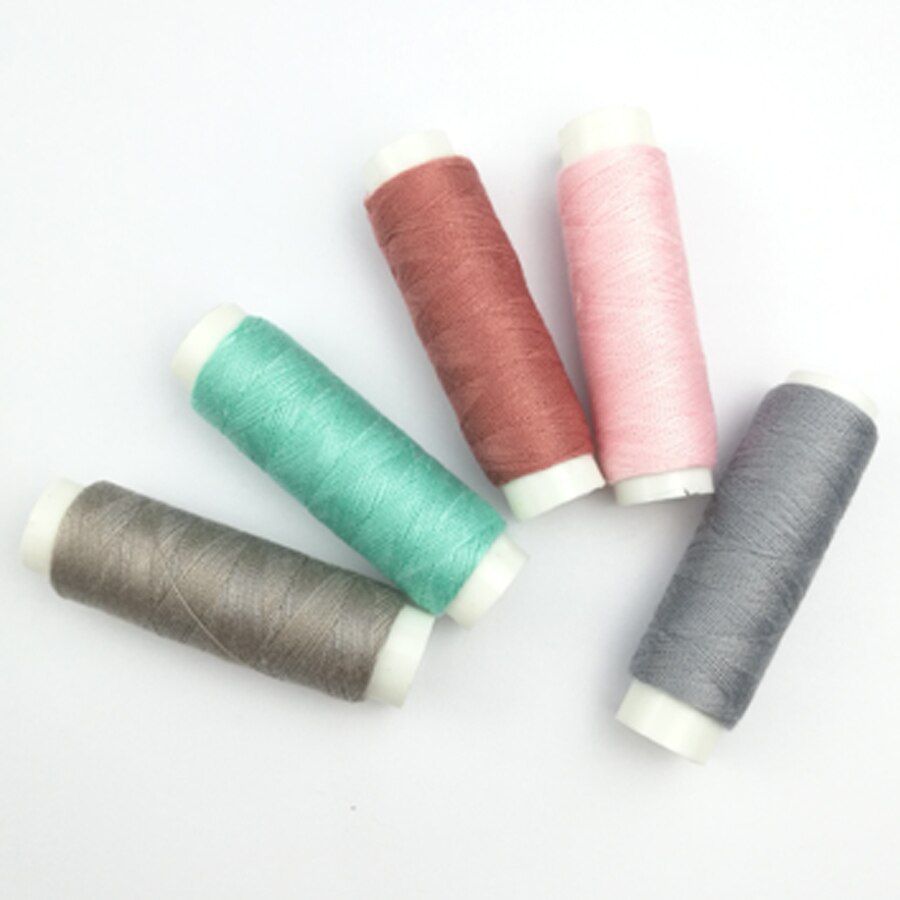 24 Colors 200 Yard Polyester Embroidery Sewing Thr... – Vicedeal